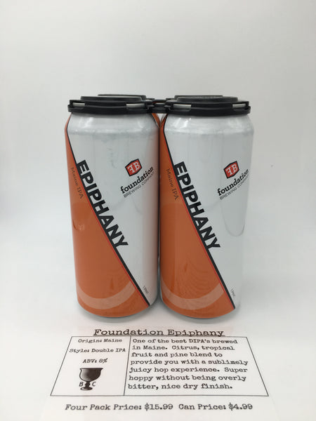 Foundation Epiphany – Bier Cellar